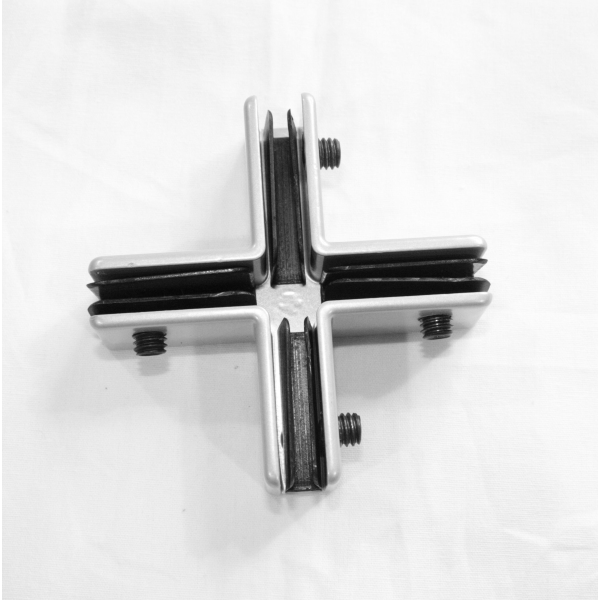 4-Way Connector Bracket for Sale | Desk Shield Stabilizer