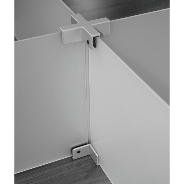 4-Way Connector Bracket for Sale | Desk Shield Stabilizer