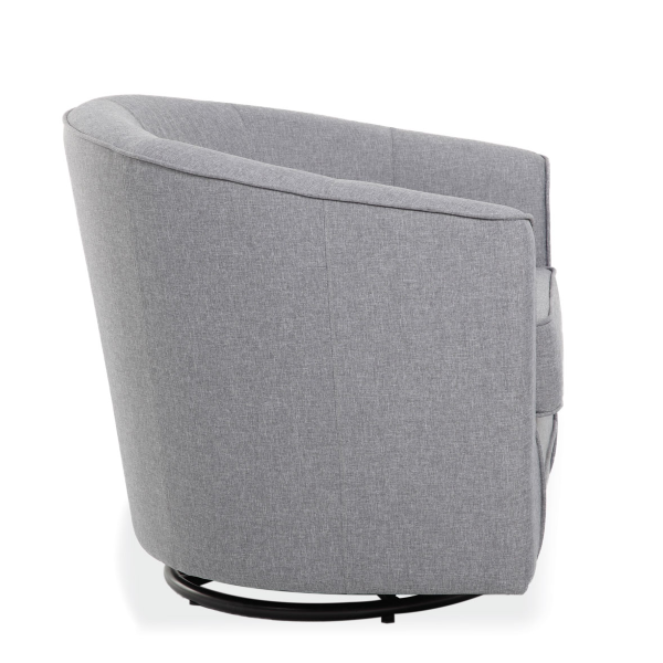 Round Swivel Accent Chair | Round Swivel Base