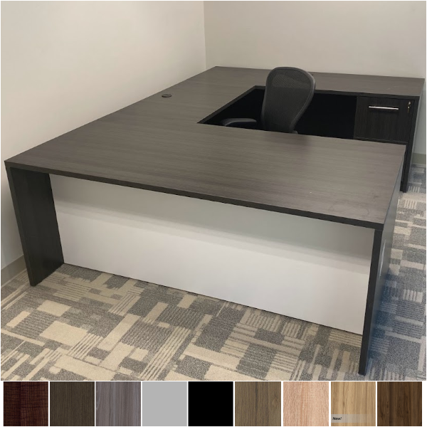 Convergence U-Shape Desk | New Made to Order Office Furniture