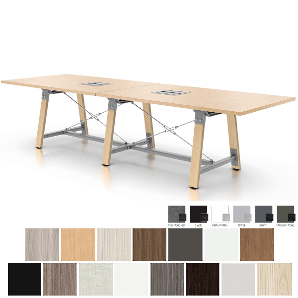 Enwork Rectangular Adventure Powered Table