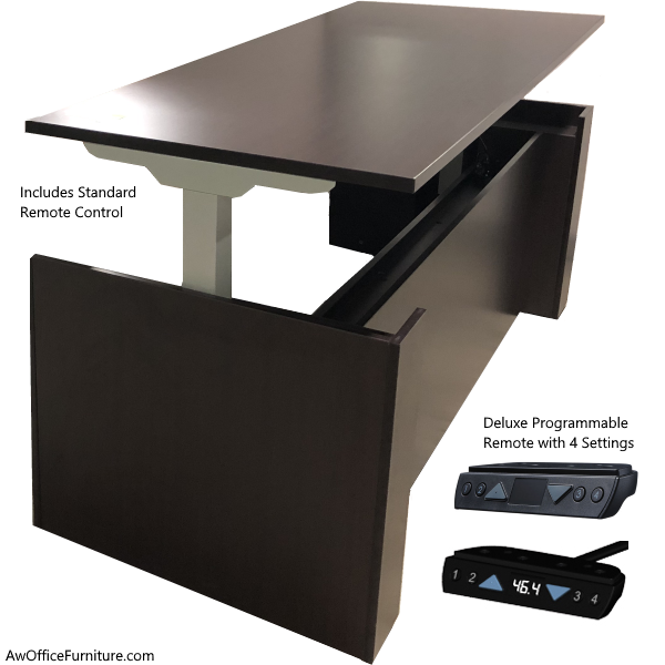 Height Adjustable Executive Desk | AW Office Furniture
