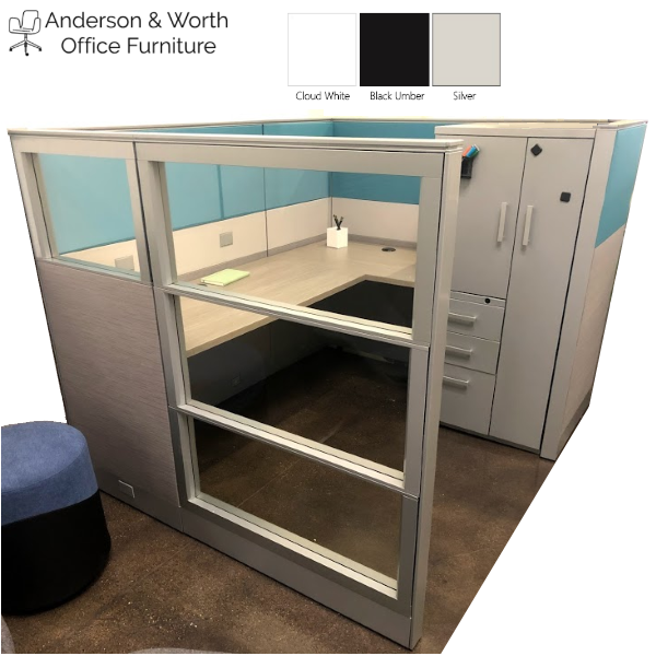 Friant Interra 6x8 Storage Cubicles | 69"H | 6' x 8' | AW Office Furniture