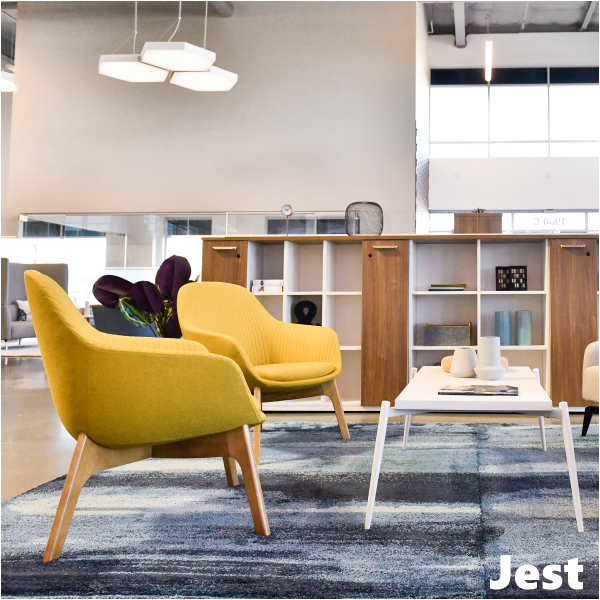 Friant Jest Fabric Lounge Chair | Accent Guest Chair