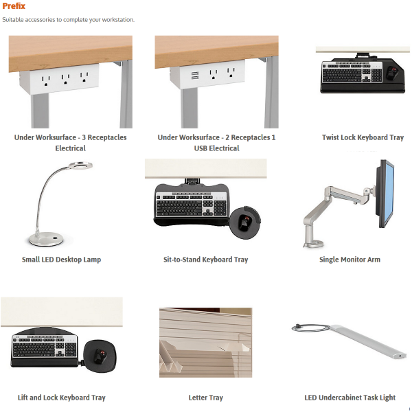 New Maxon Prefix Cubicle Workstations Group- Dallas Showroom