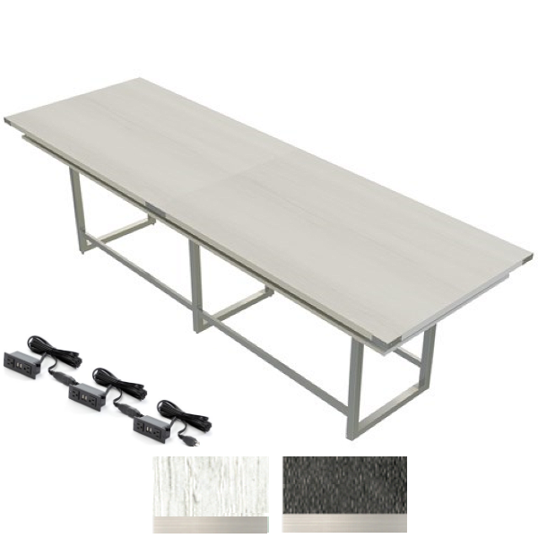 Safco Mirella Touchdown Table | 12' - Standing Conference Table