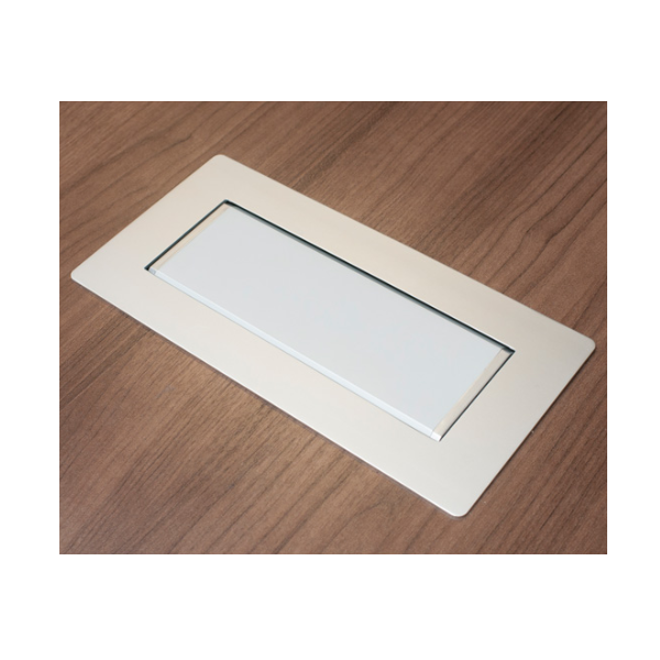 PL 48" Power Ready Square Table | Cubed Base