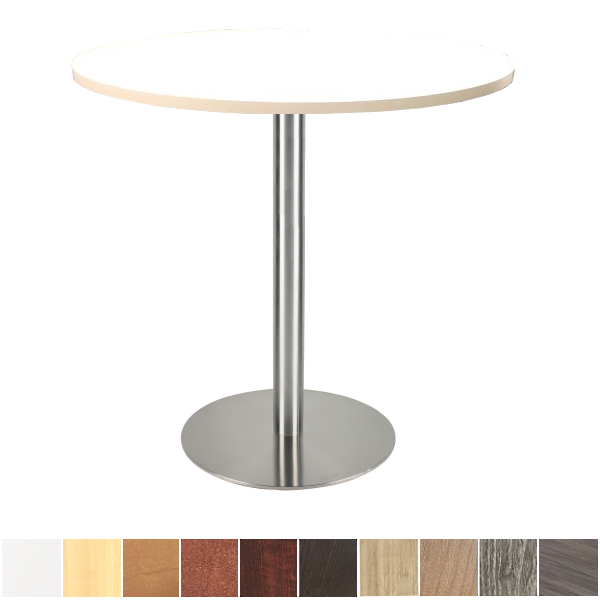 PLT Round Bar Table | Round Aluminum Base | 36" | 42"