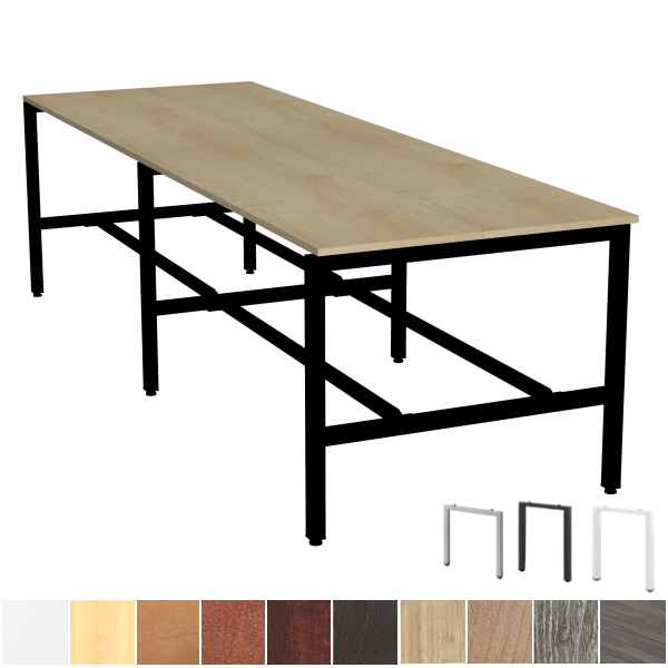 PLT 11' x 4' Standing Office Table | Work | Education | Hospitality