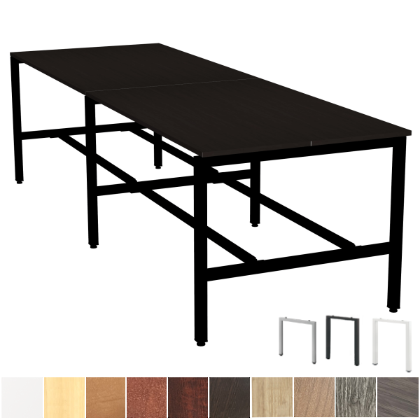 PLT 12' x 4' Standing Office Table | Work | Education | Hospitality