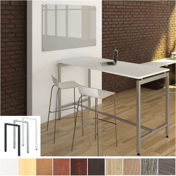 Multi-Use Standing Height Table | 30"D | 4 Sizes | 10 Colors