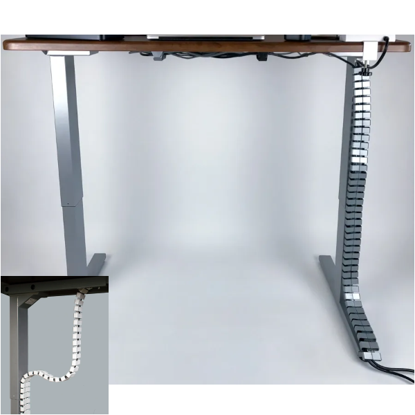 Link Cable Manager for Desk | Wire Holder Tool for Desks | 4 Colors