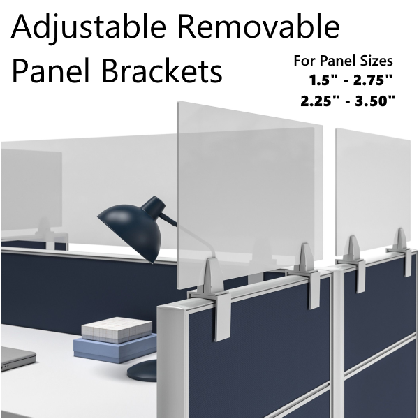 Adjustable Cubicle Clamp Mount | Cubicle Mounting Clamp