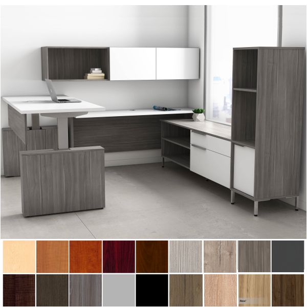 Deskmakers Ascend Sit to Stand Executive Office