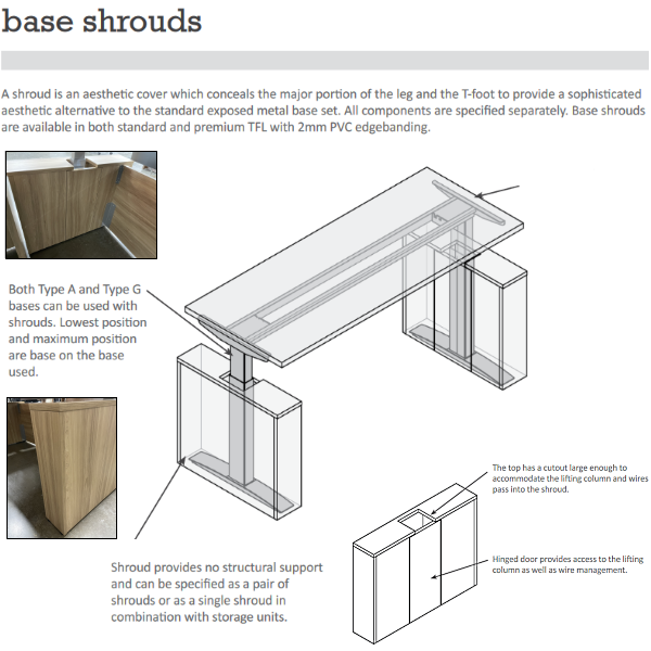 Deskmakers Ascend Standing Height Adjustable L-Desk Set