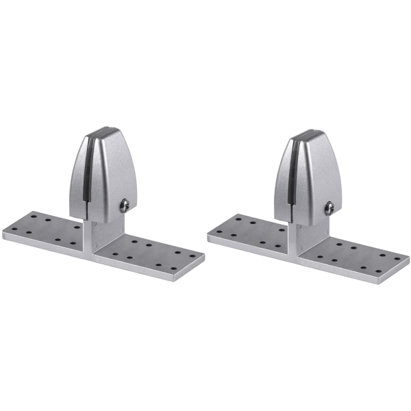Dual Mount Steel Brackets Set | Desktop Mounting Hardware