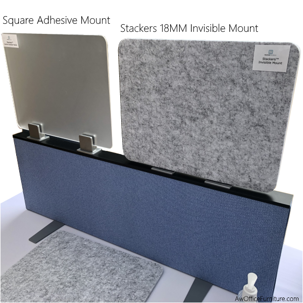 Stackers™ Acoustical Cubicle Height Extender Wing Panel