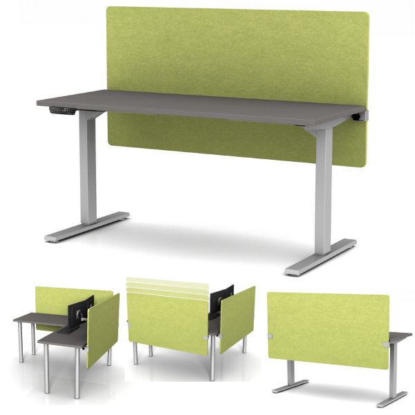 New Uptown™ EchoScape™ Acoustical Height Adjustable Privacy Panel