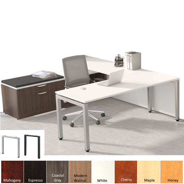 Variant PLT Low File Bench U-Shaped Desk - Anderson & Worth Office ...
