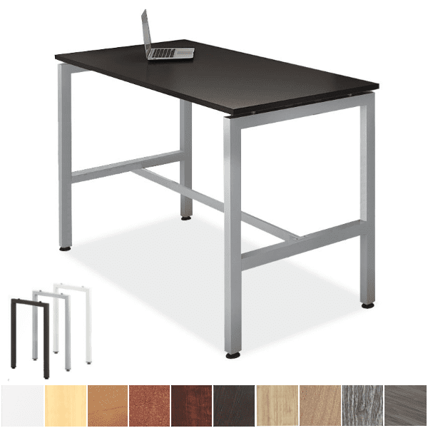 Multi-Purpose Standing Height Table | 24"D | 4 Sizes | 10 Colors