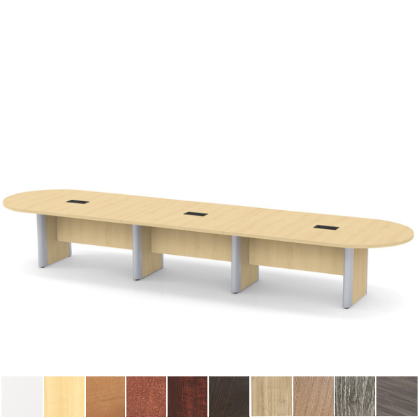 Performance Laminate 16' Elliptical Leg Oval Conference Table